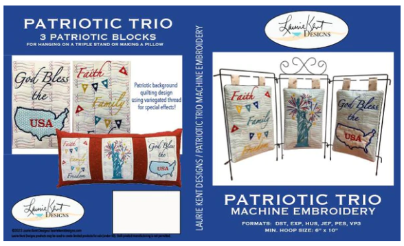 In The Hoop Designs – Tagged "ITH"– Laurie Kent Designs